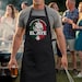 El Jefe Grilling Mexican Apron Fathers Day BBQ Gifts Cholo the Boss ...