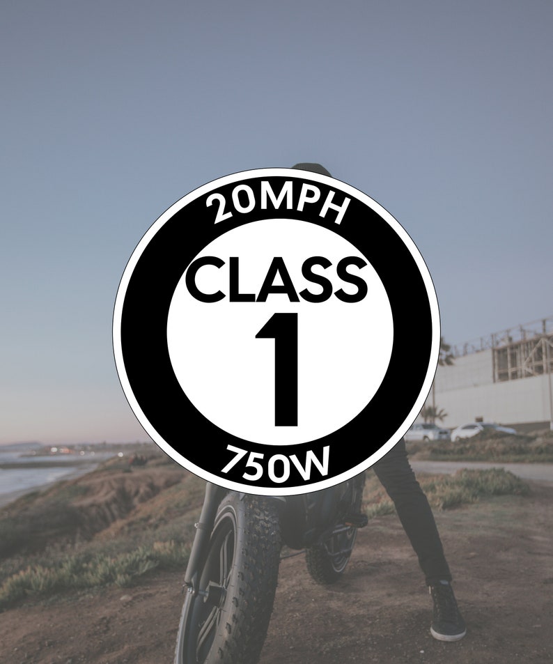 Ebike Sticker Class Electric Bike Decal Bicycle E-bike Cyclist Gift ...
