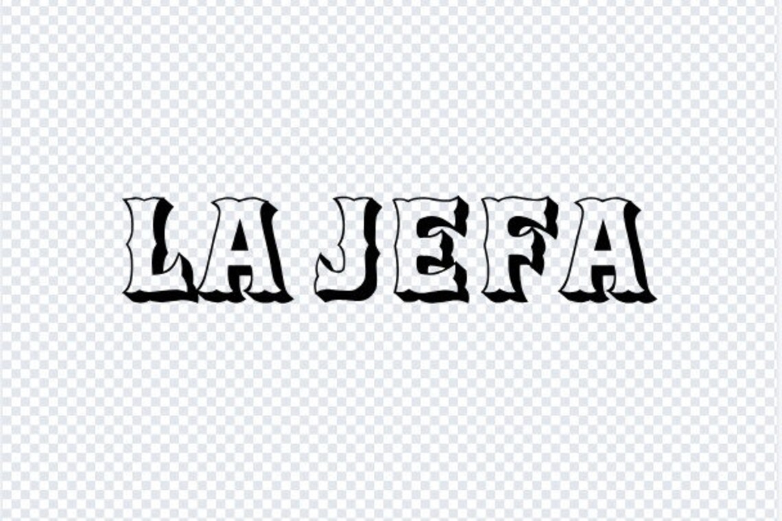 La Jefa Svg Files for Cricut the Boss Gift for Mexican Mom Png - Etsy