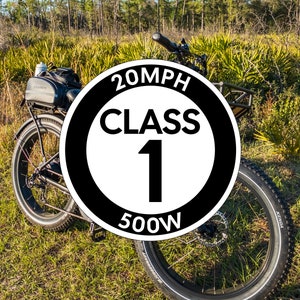 Ebike Sticker Class Electric Bike Decal Bicycle E-bike Cyclist Gift ...