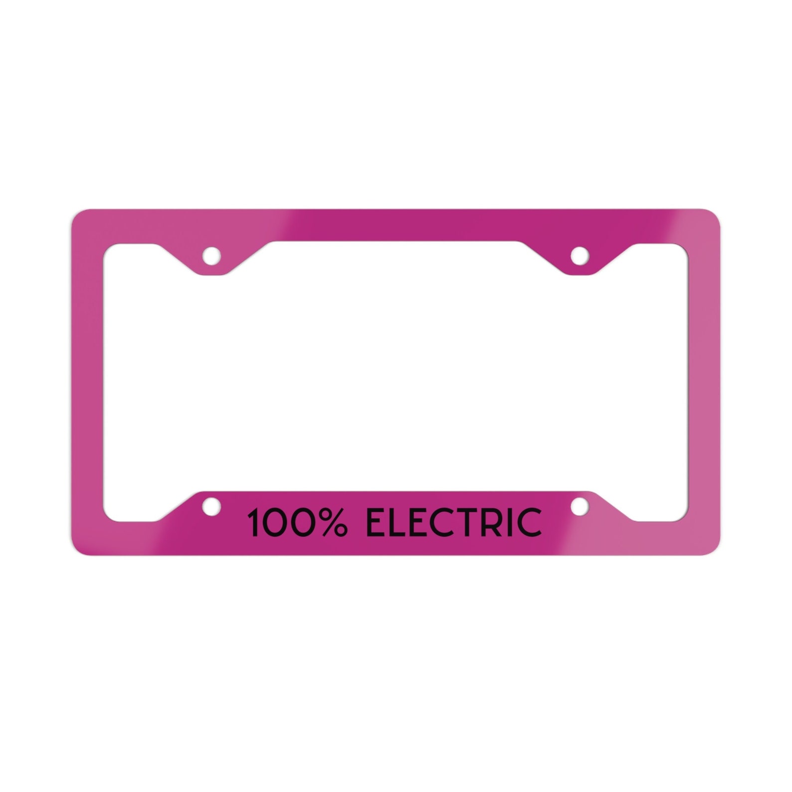 EV License Plate Frame Metal 100% Electric Vehicle Electric - Etsy