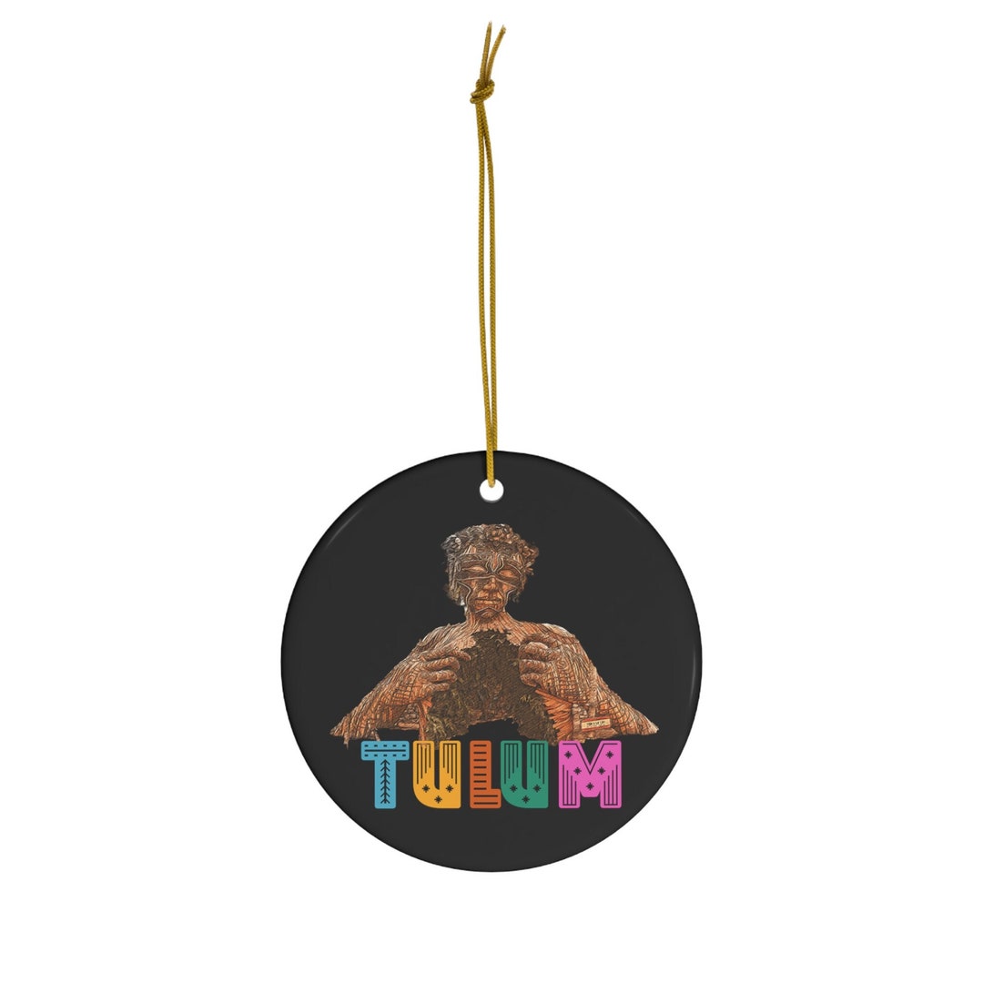 Tulum Ornament Tulum Vacation Honeymoon Ornament 2023 Christmas Wedding ...