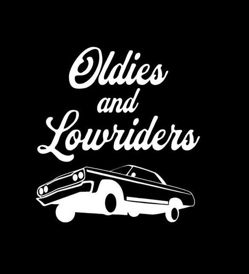 Oldies and Lowrider Svg Png Digital Download Bundle Car Oldies Party ...