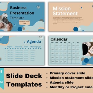 15 Slide Deck Templates | Presentation Template | Pitch Deck ...
