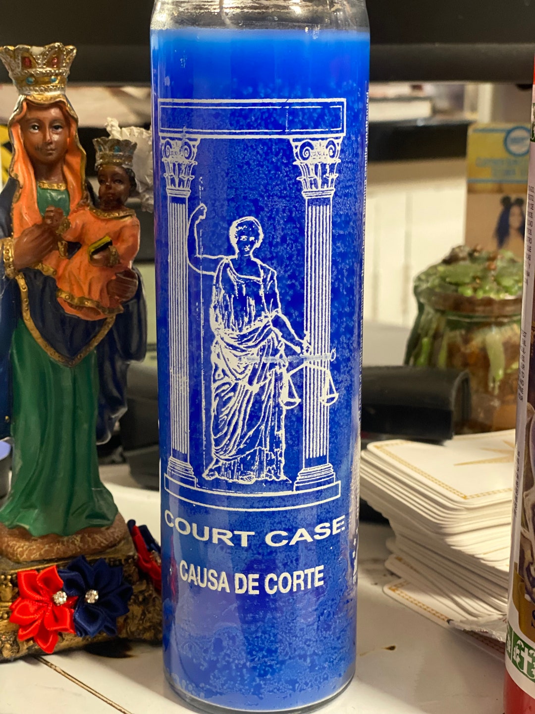Court Case 7 Day Candle - Etsy
