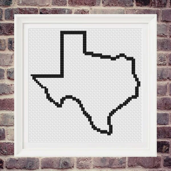 State Cross Stitch - Etsy