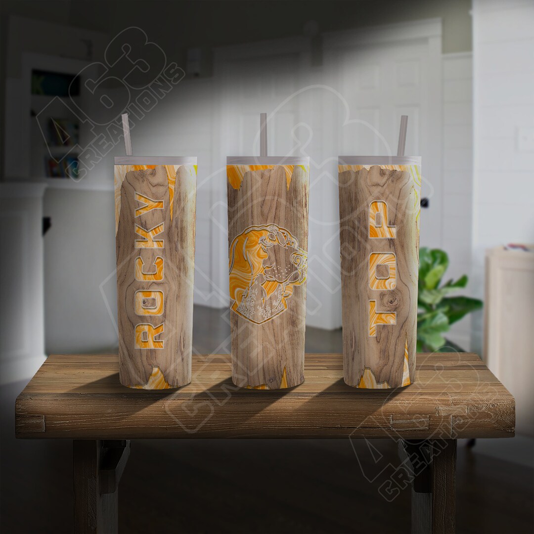 Tennessee College Football Tumbler Wrap 20 Ounce Skinny - Etsy