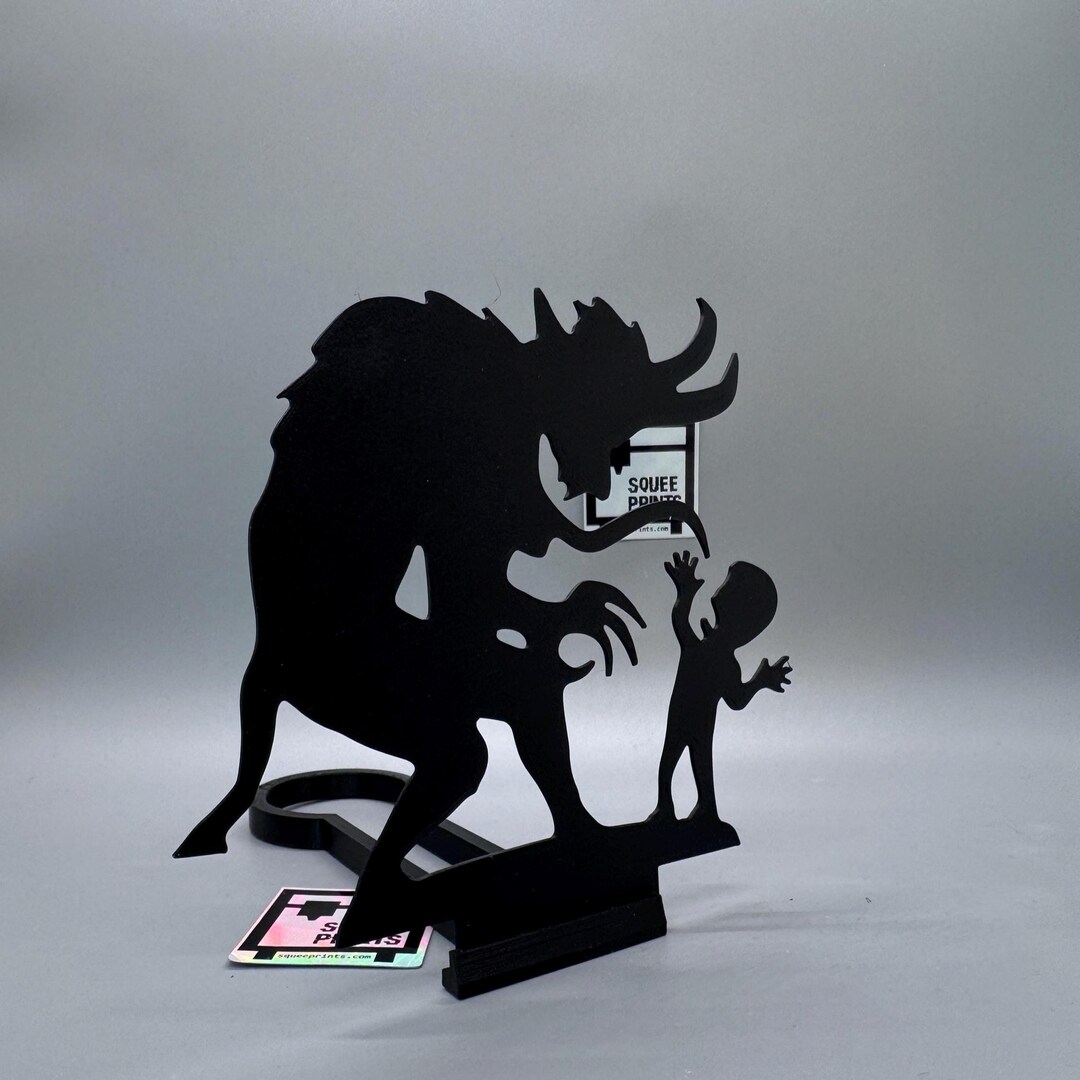 Creepmas Krampus | Shadow Caster | Tealight - Etsy
