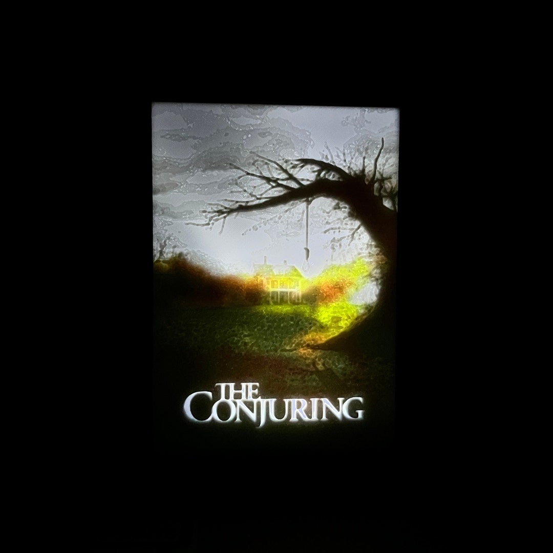The Conjuring Mini Movie Poster Color Lithophane - Etsy