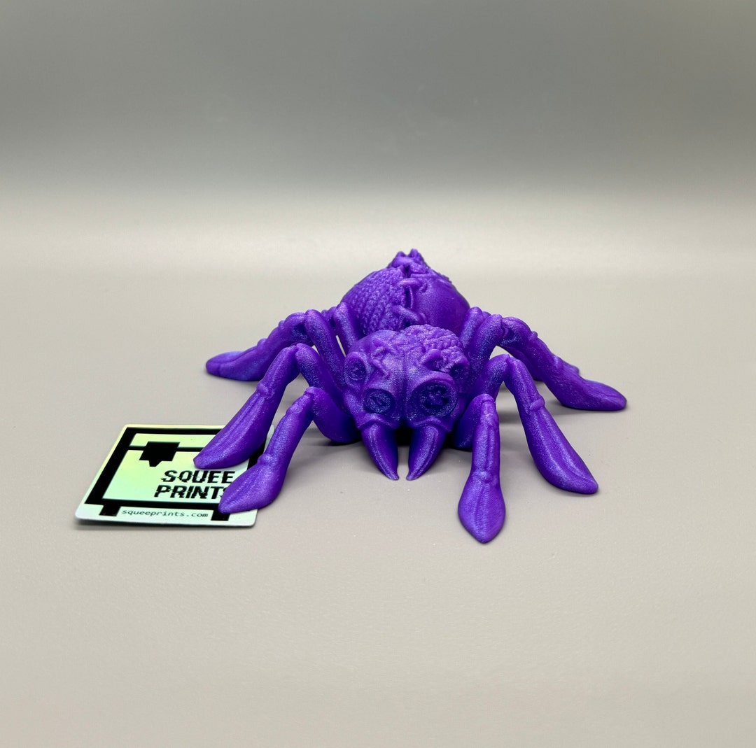 Patchwork Tarantula | Articulated | 3D Print - Etsy