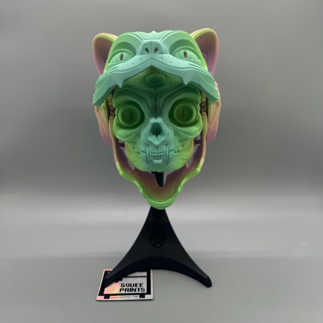 Cat Bot Droid | 3D Printed | Articulated Wall Art - Etsy