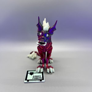 Hellhound | Glow in the Dark | Articulated | Figurine - Etsy
