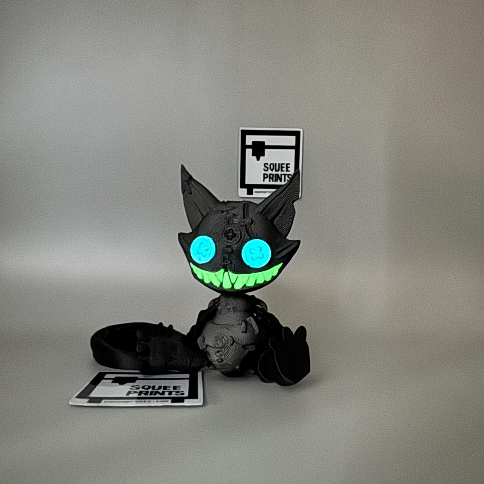 Coraline Cat | Seeing Stone | Glow in the Dark - Etsy