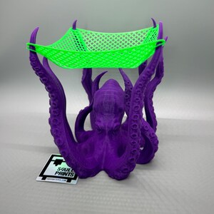 Octopus Lightweight Display | 3D Printed Snackapus - Etsy