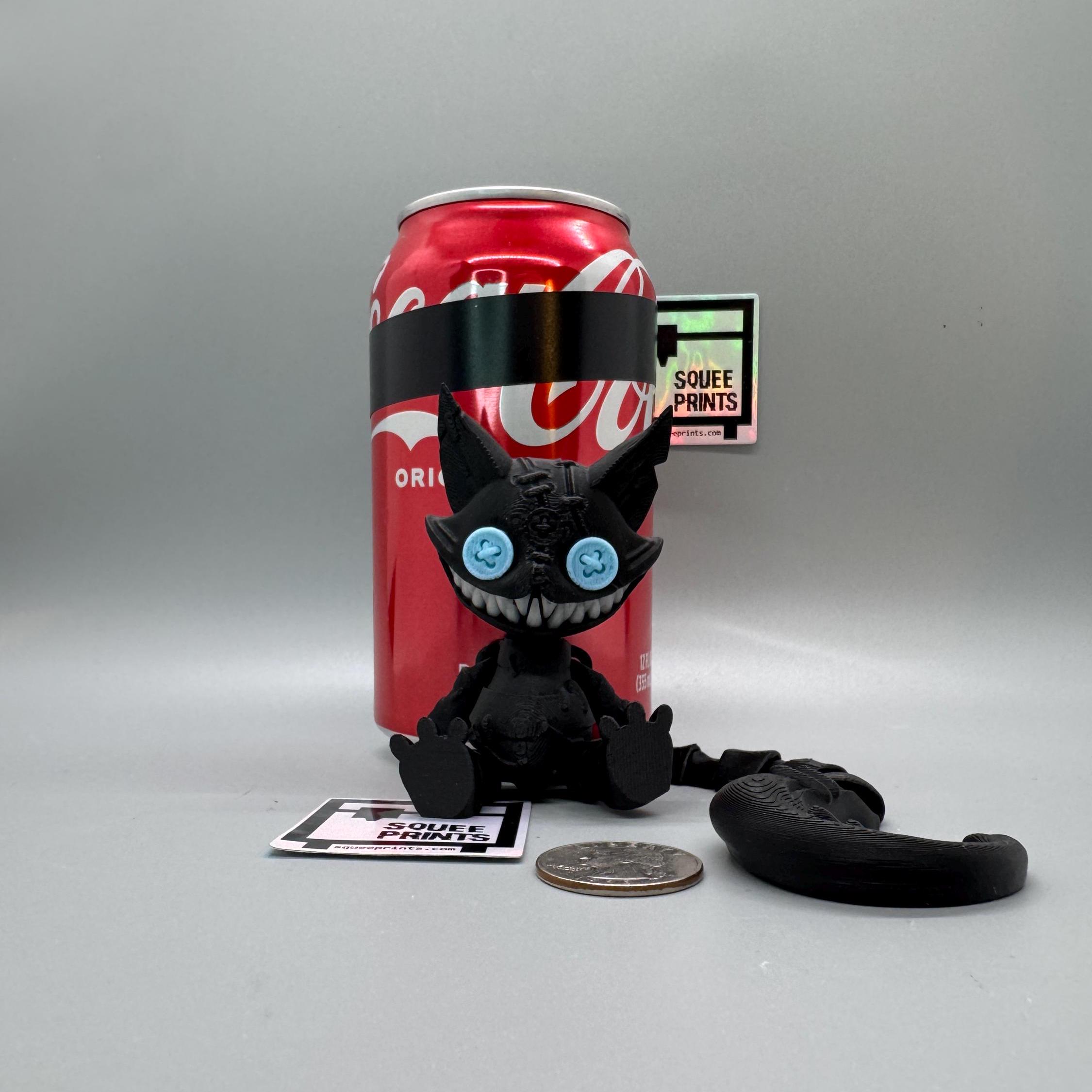 Coraline Cat | Seeing Stone | Glow in the Dark - Etsy