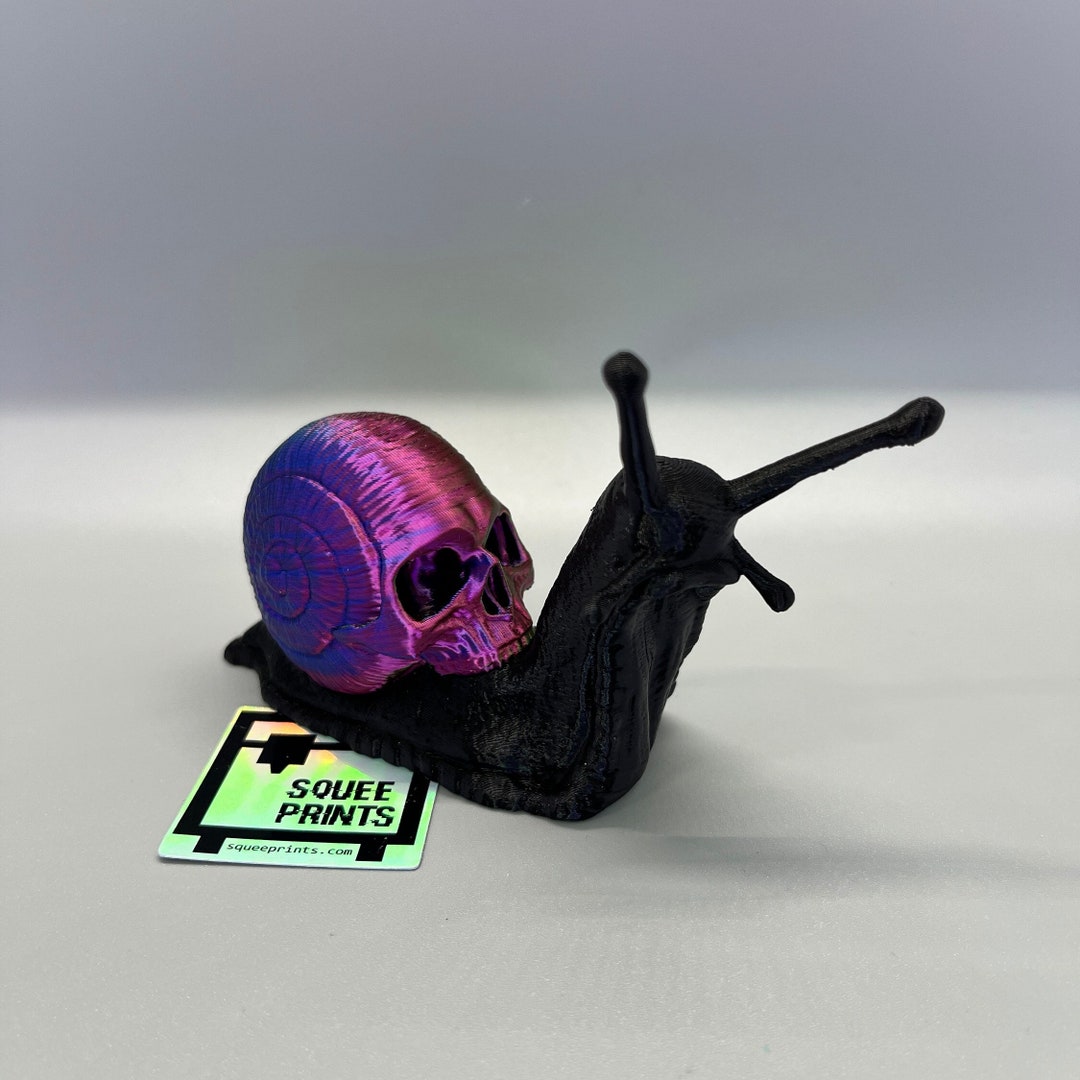 Death Snail With Skull Shell | 3D Printed - Etsy
