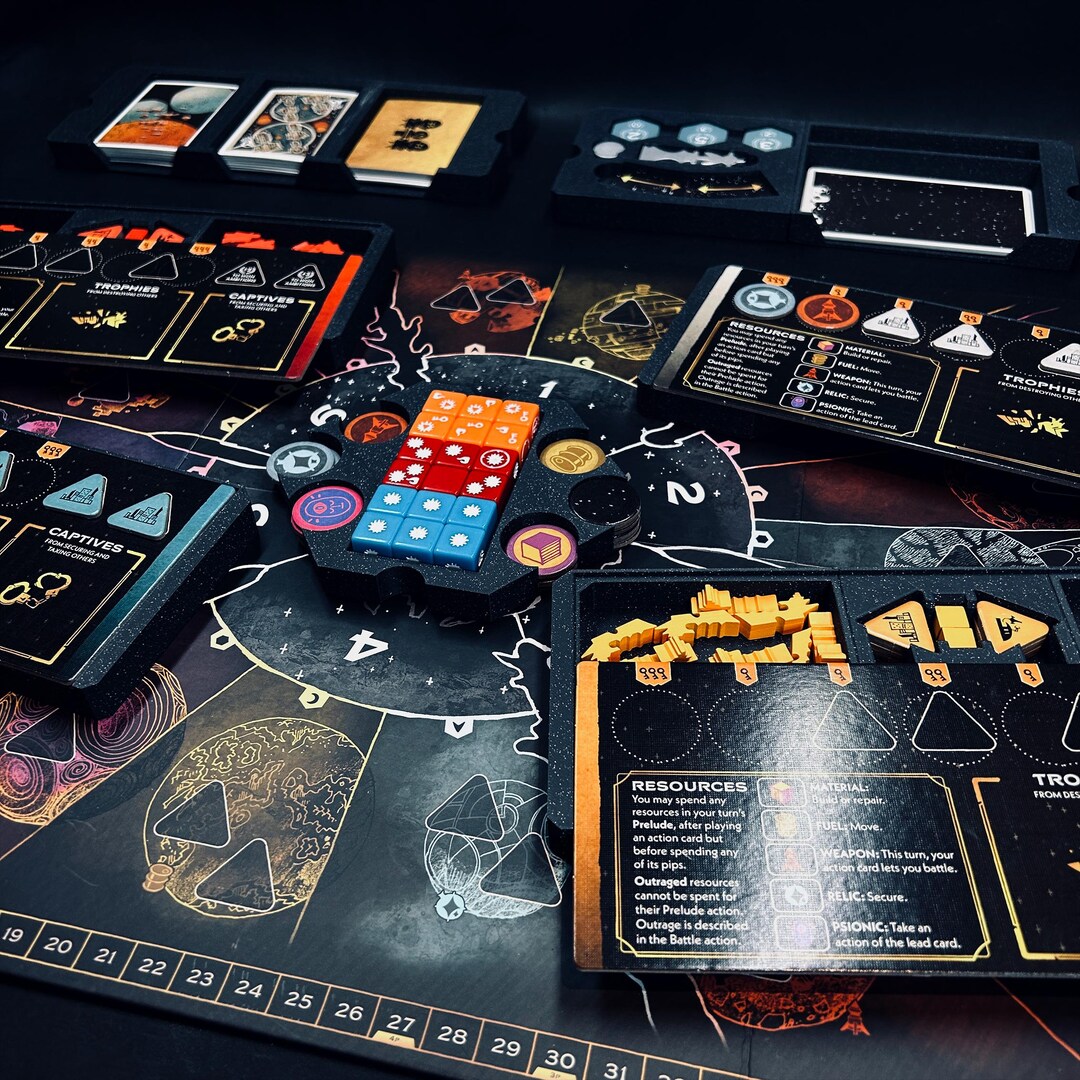 Arcs Player Boards and Insert, Dashboard - Etsy