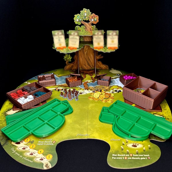 Everdell Board Game Trays - Etsy