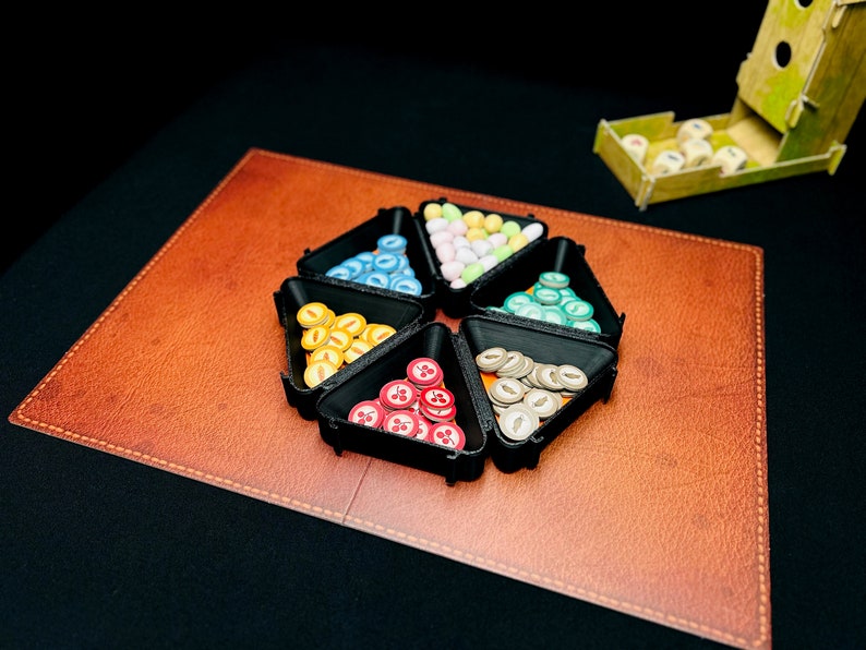 Board Game Token Tray, Board Game Upgrade, Stackable Token Tray ...