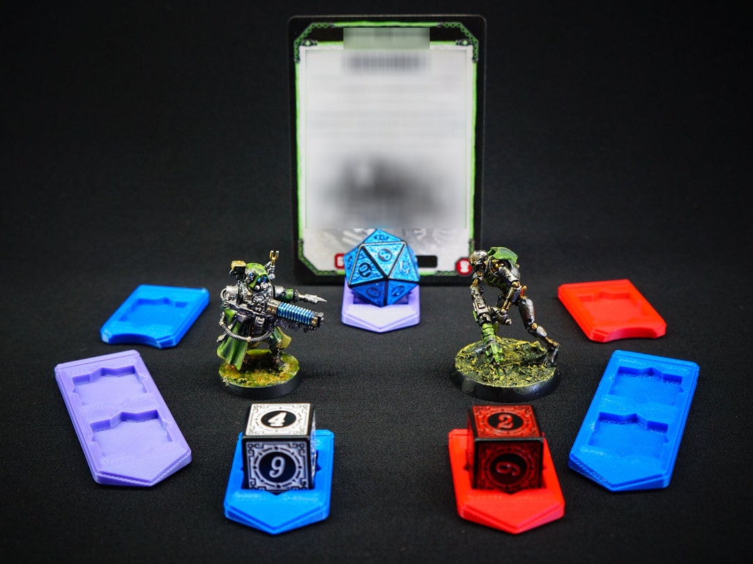 Wound Trackers for Wargame, Board Game Accessories, Damage Counters for ...