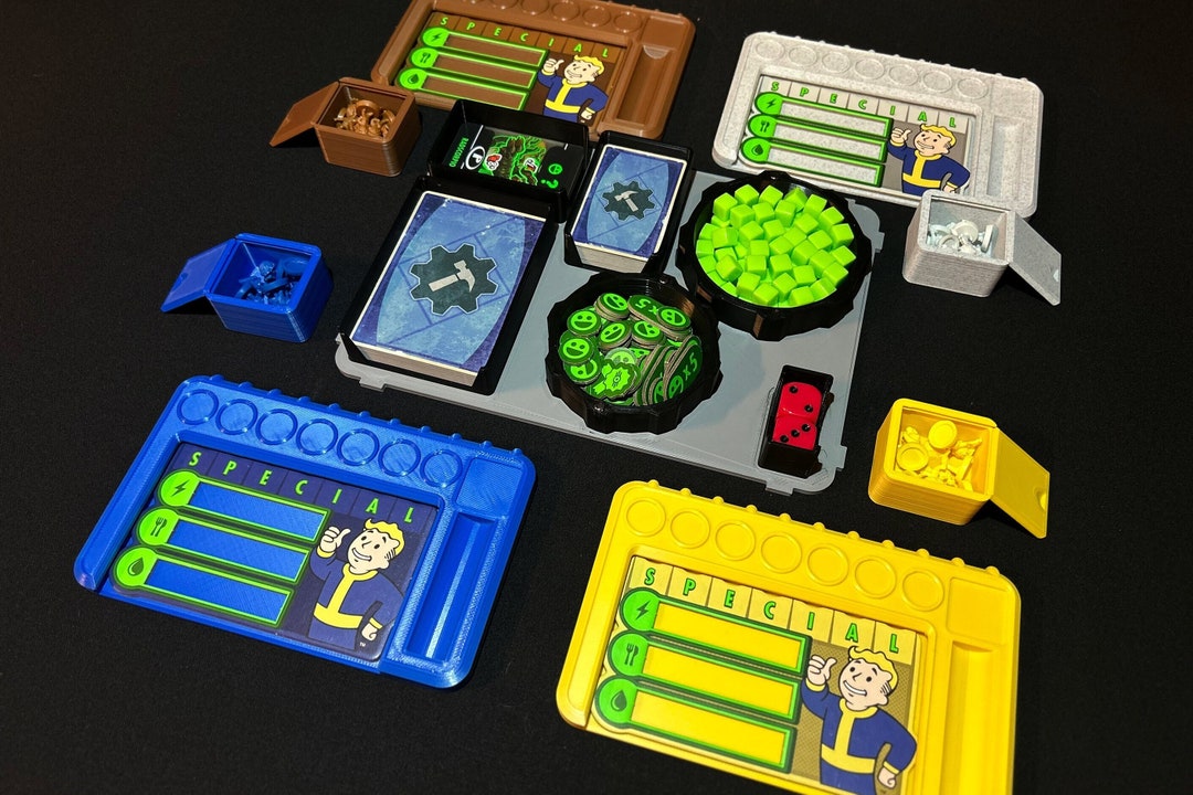 Fallout Shelter Expansion, Board Game Upgrade, Fallout Shelter ...