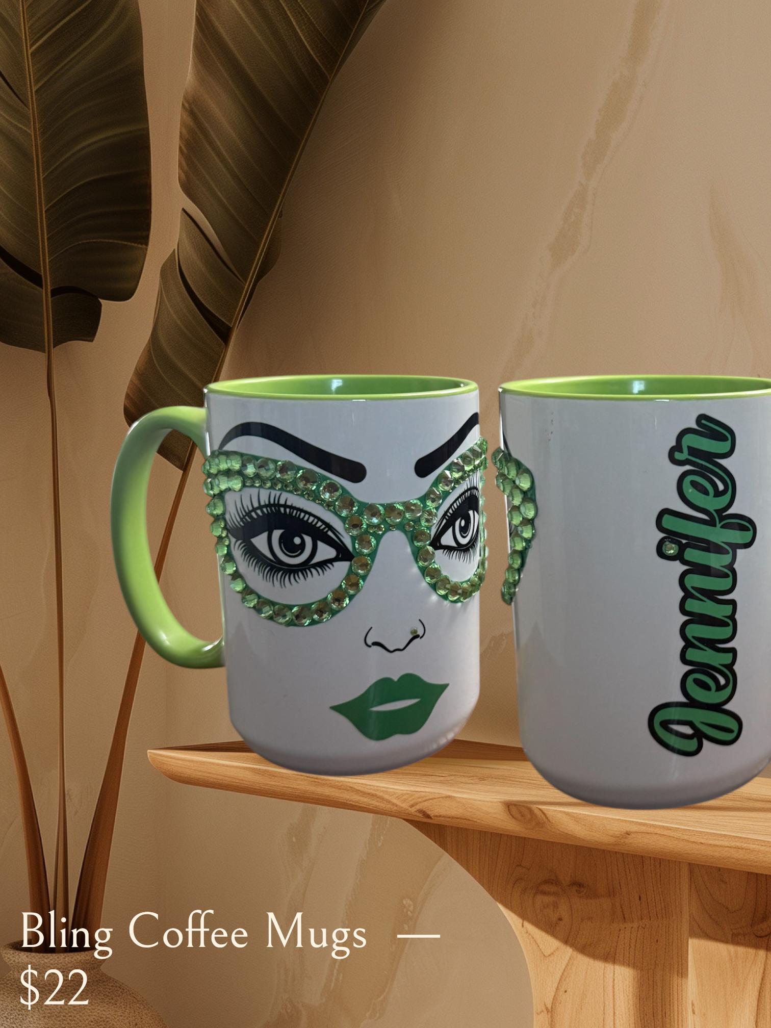 Bling Coffee Mug - Etsy