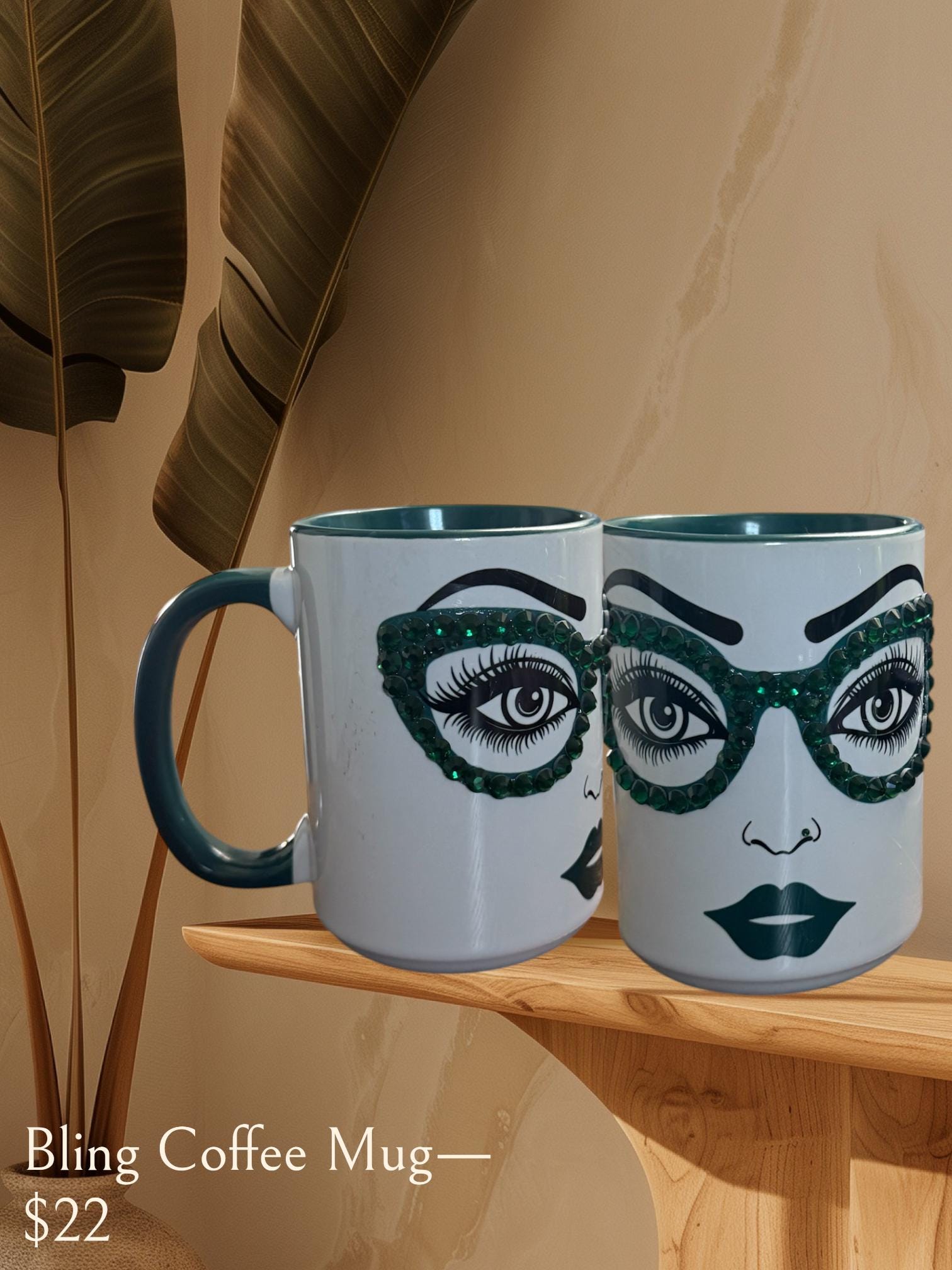 Bling Coffee Mug - Etsy