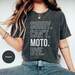 Sorry Can't Moto Bye Comfort Colors Shirt, Funny Motocross T-shirt ...