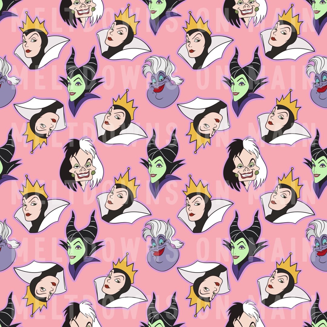 Villain Seamless Repeating Pattern - Etsy