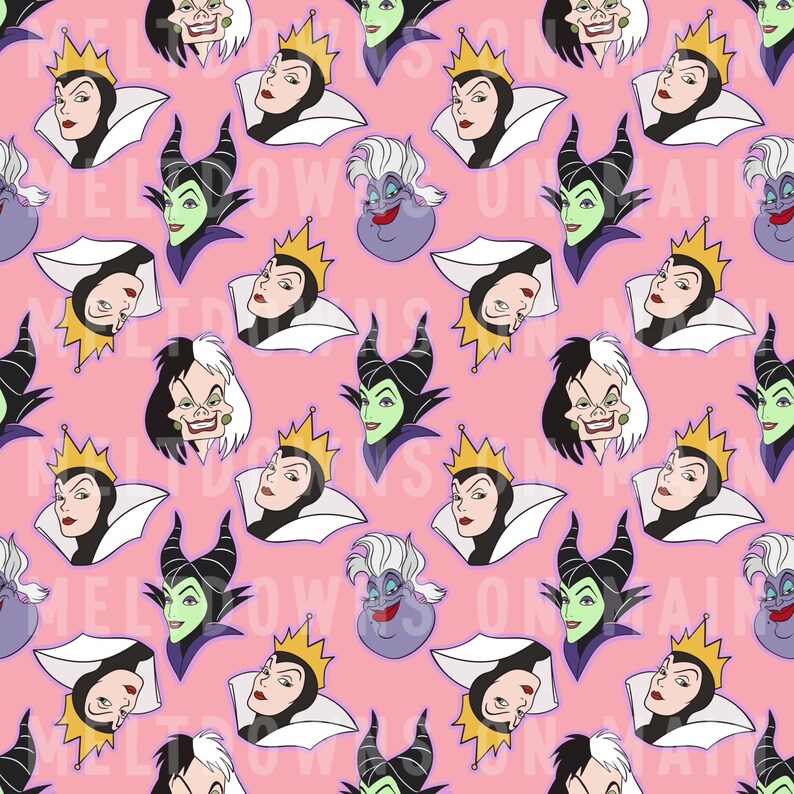 Villain Seamless Repeating Pattern - Etsy