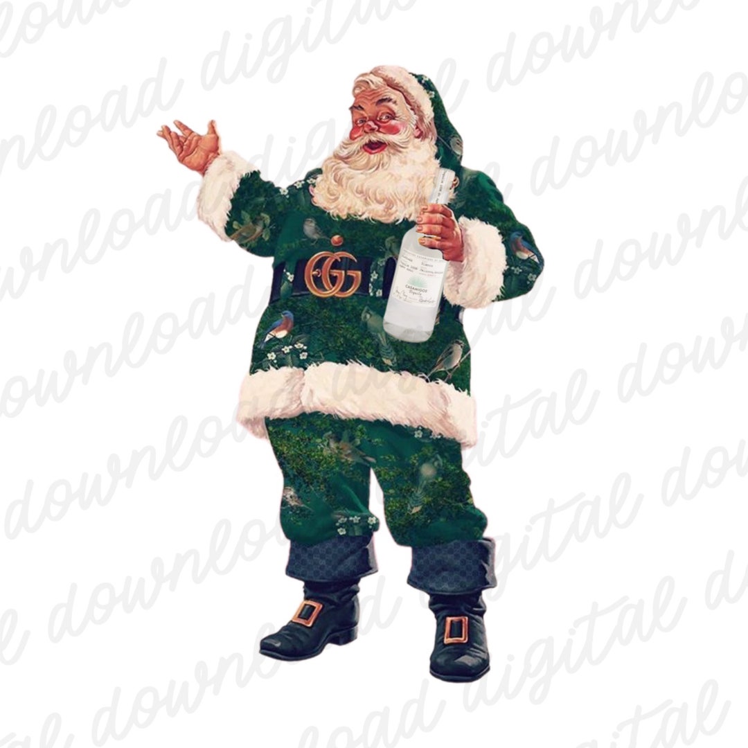 Boujee Santa Tequila Christmas PNG Sublimation Digital Download - Etsy