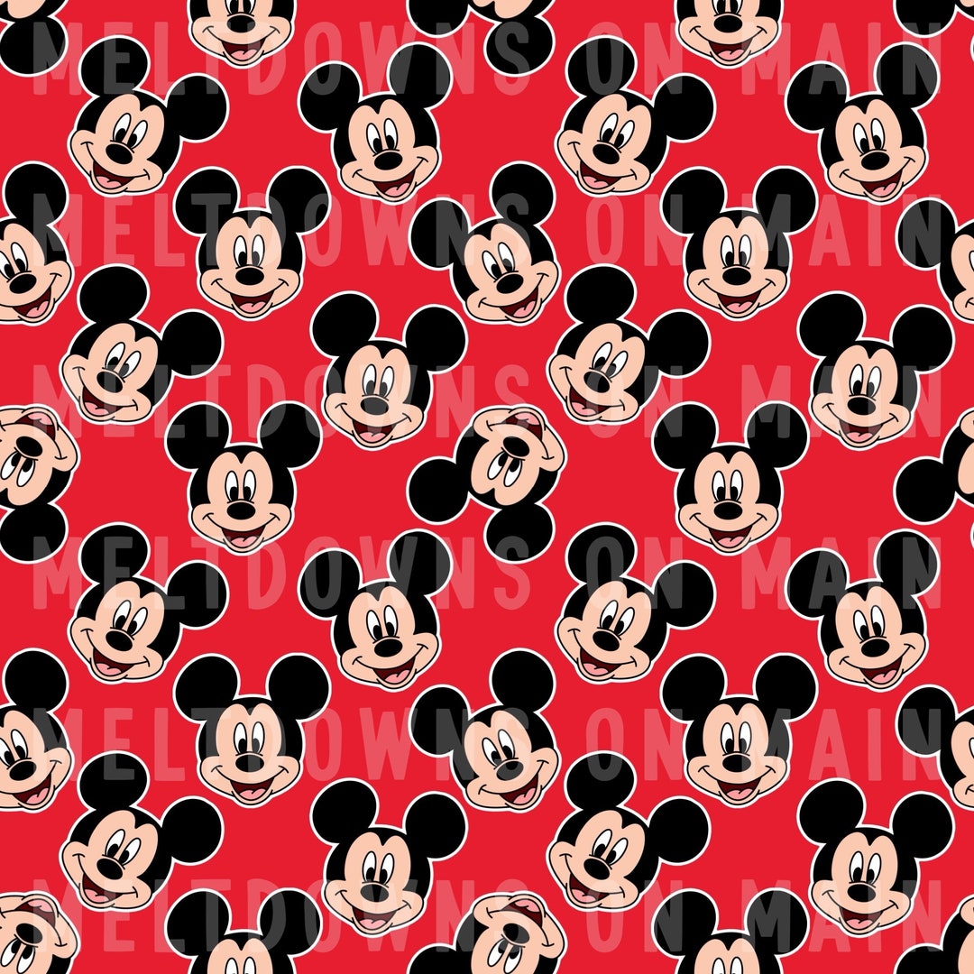 Magical Seamless Repeating Pattern - Boy Mouse - Etsy