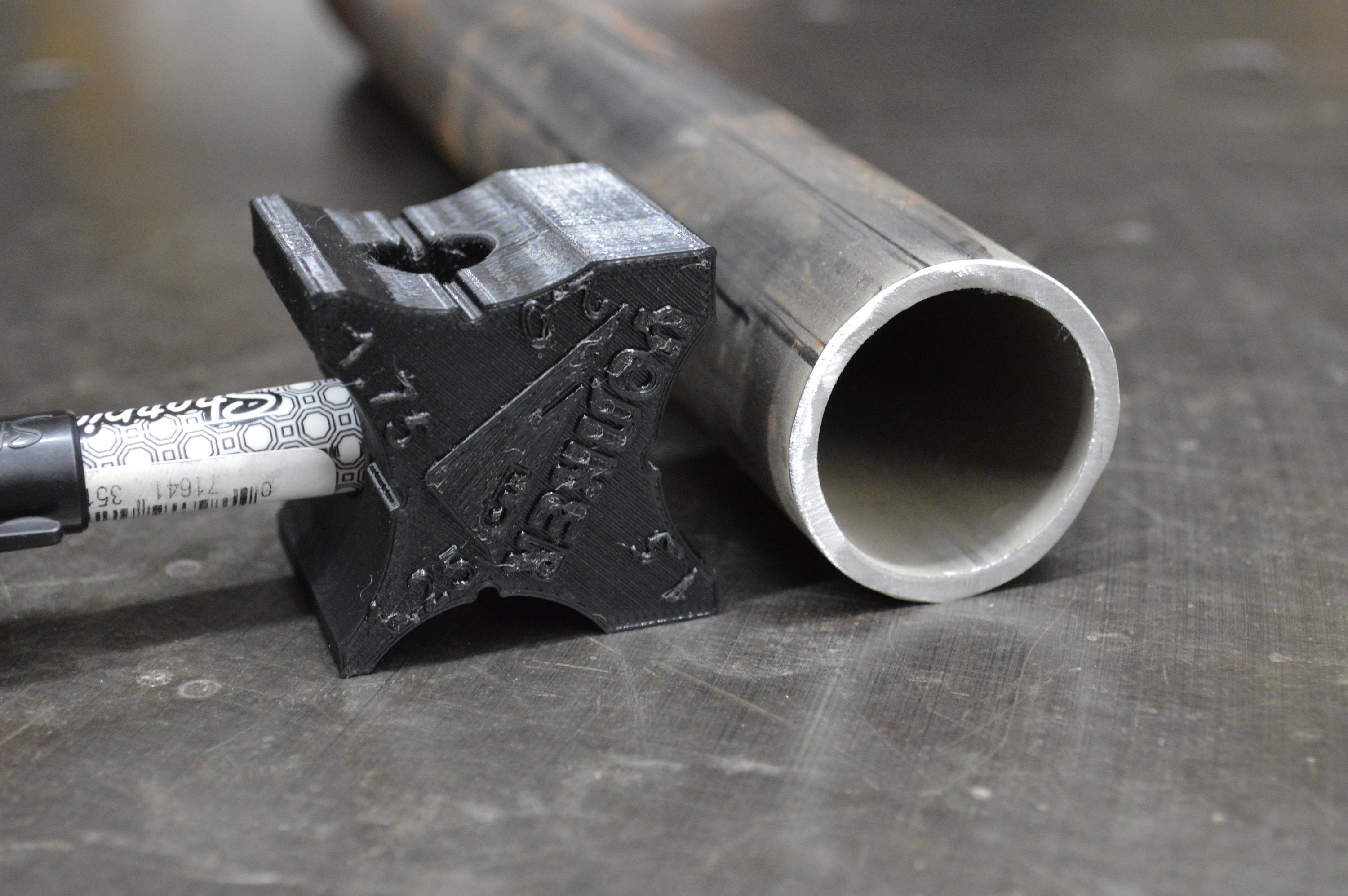 Tubing Pipe Centerline Marker Tool Sharpie - Etsy