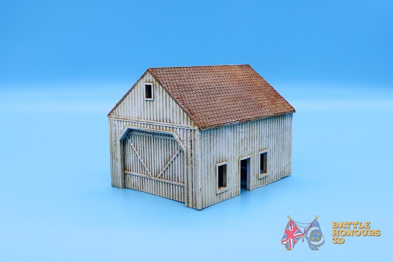 Cordori Barn 2 High-detail 3D Prints for Wargaming, Dioramas ...