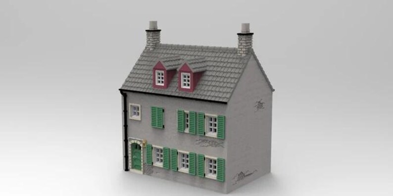 Carentan Complete Town Terrain set (WW2) - 3D Printed for Histotical ...