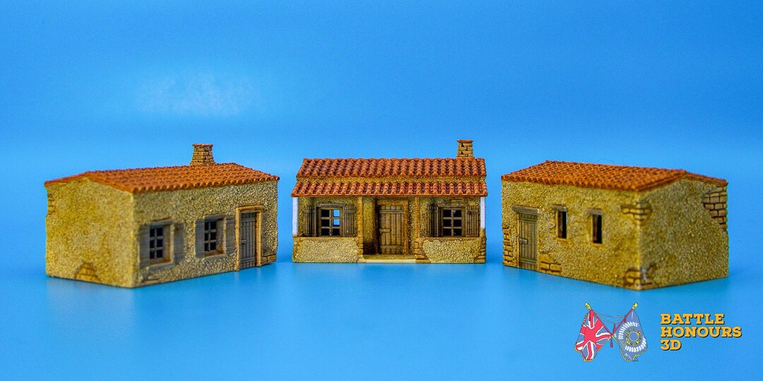 Mediterranean Rural Buildings - 3D Printed for Histotical Wargaming ...