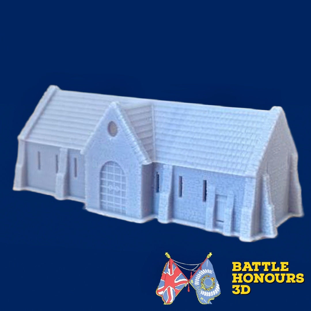 Medieval Tithe Barn 6mm, 10mm, 15mm, 20mm, 25mm, 28mm wargames ...