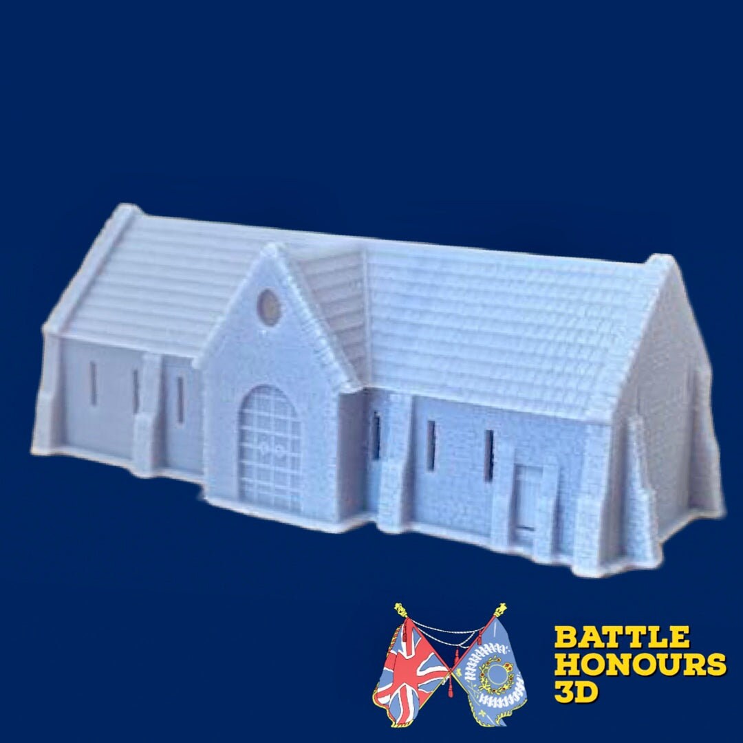 Medieval Tithe Barn 6mm, 10mm, 15mm, 20mm, 25mm, 28mm wargames ...