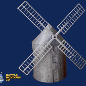 Normandy Windmill High-detail 3D Prints for Wargaming, Dioramas ...