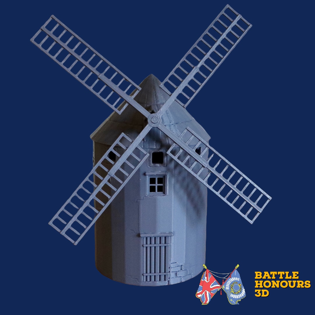 Mediterranean Windmill 6mm, 10mm, 15mm, 20mm, 25mm, 28mm wargames ...