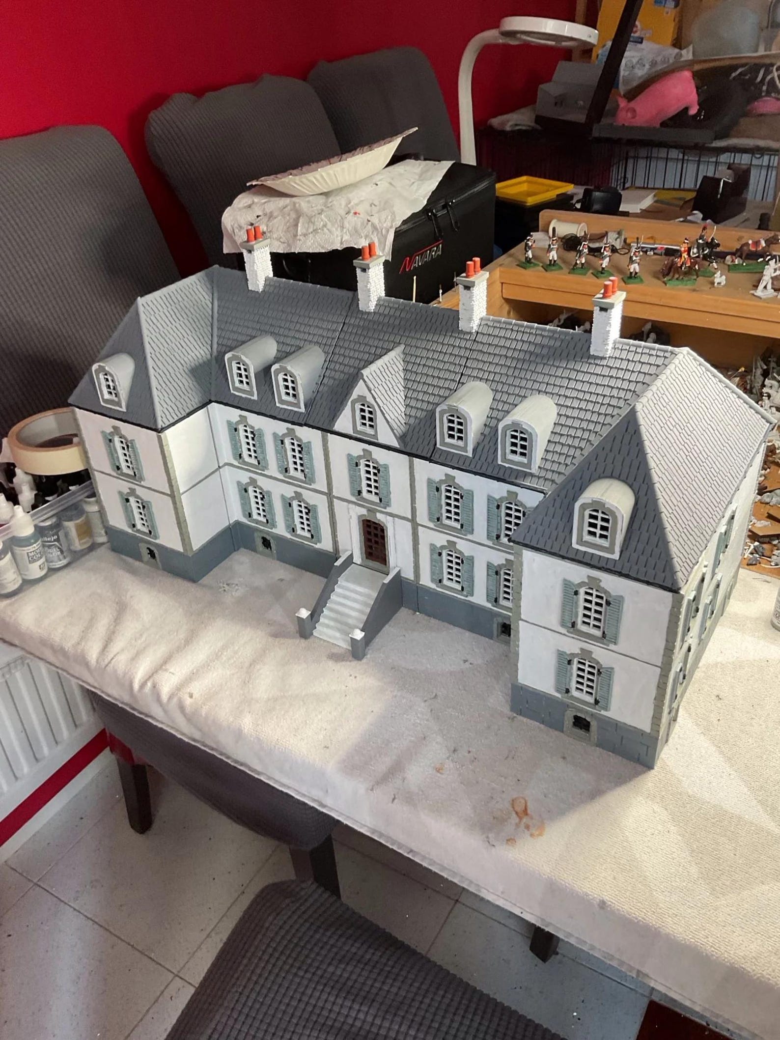 Normandy Château Terrain (WW2) - 3D Printed for Histotical Wargaming ...
