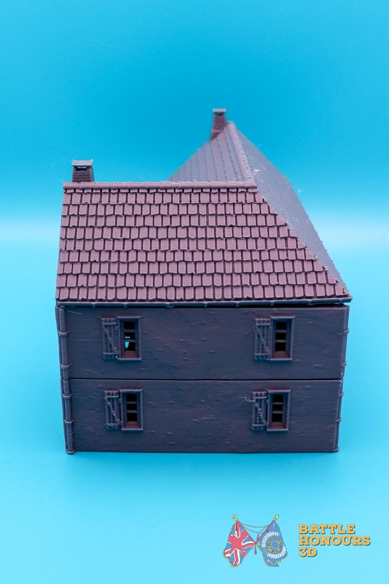 French Farmhouse Variant 3 6mm, 10mm, 15mm, 20mm, 25mm, 28mm wargames ...