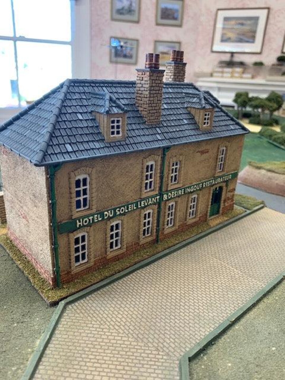 Hôtel Restaurant Desiré ingouf Terrain (normandy, WW2) - 3D Printed for ...