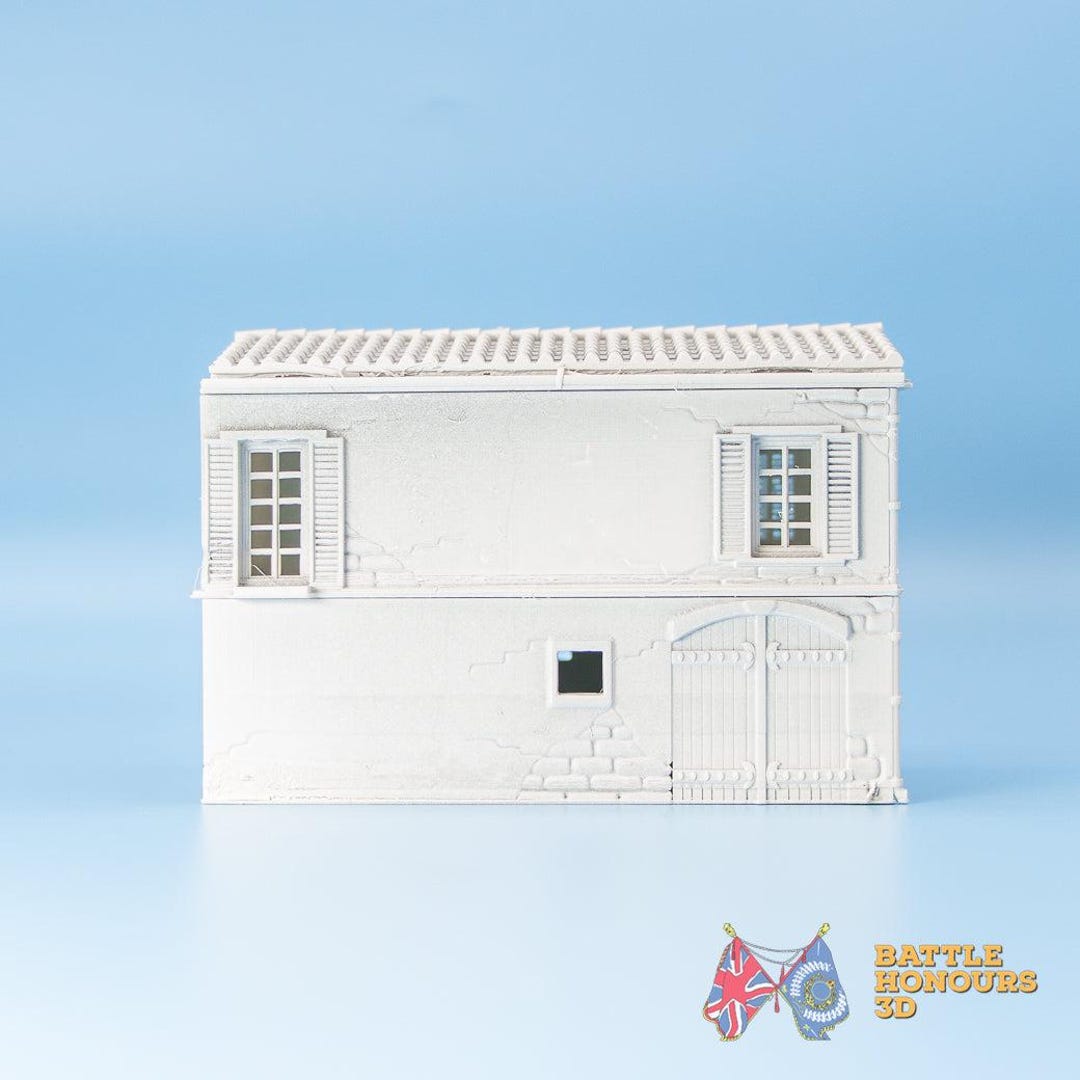 Mediterranean Barn Building - High-detail 3D Prints for Wargaming ...