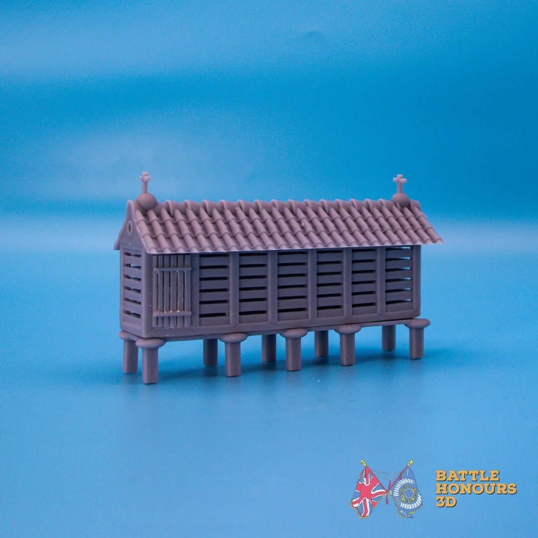 Mediterranean Horreo Buildings - Wargaming in 15mm, 20mm, 1/72, 28mm ...