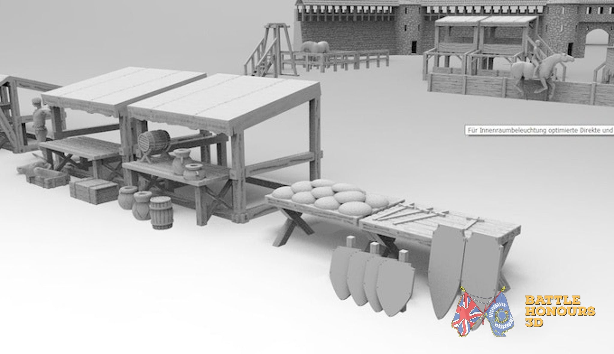 Medieval Market 6mm, 10mm, 15mm, 20mm, 25mm, 28mm wargames, Historical ...