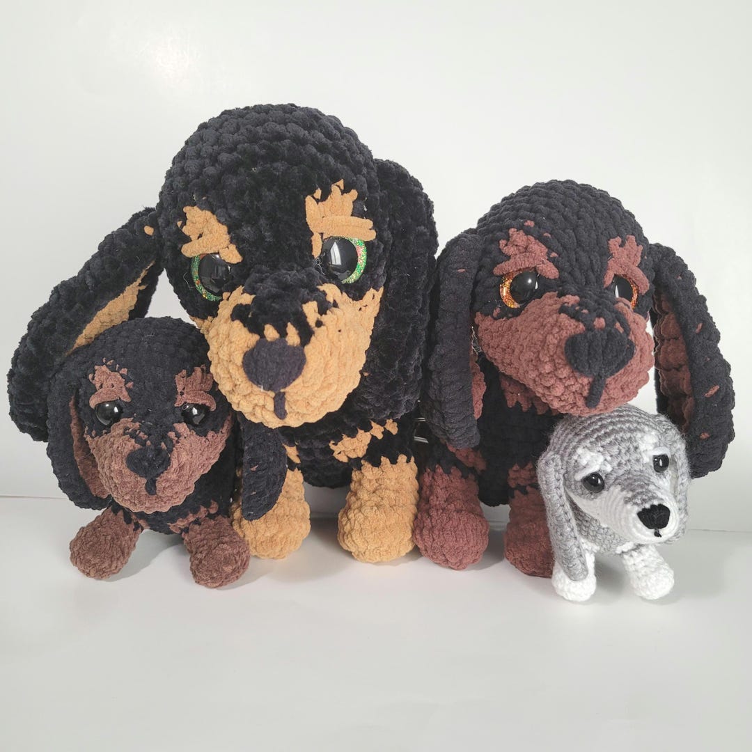 Alaric Crochet Pattern, Dachshund, Dog, Amigurumi PDF - Etsy UK