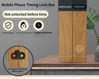 Phone Lock Box With Timer - Etsy