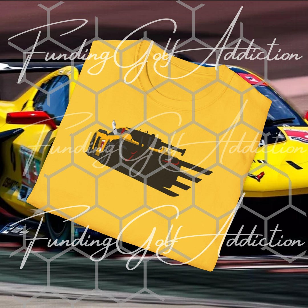 Corvette Racing Middle Finger P1 Unisex Softstyle T-shirt - Etsy