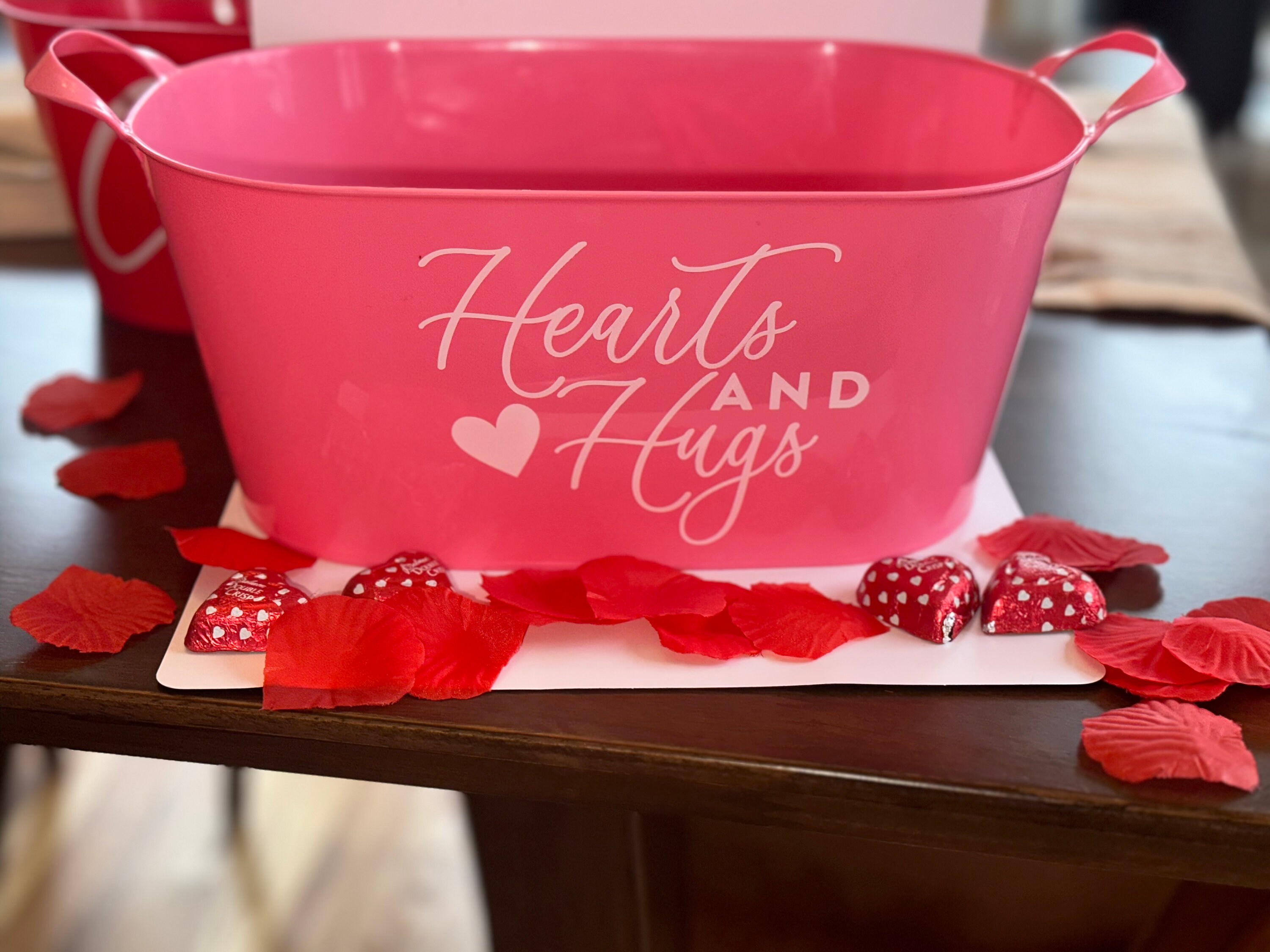 Personalized Valentine’s Day Bucket With Handles for Your Friends ...